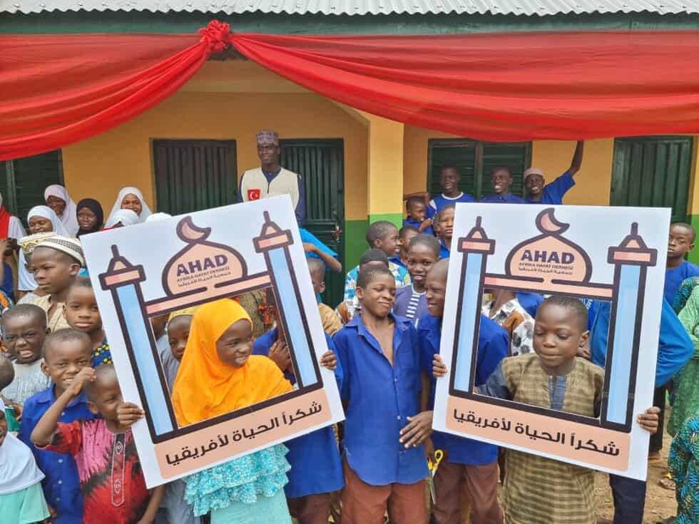 Efforts to promote education in Benin through the AHAD Association ...
