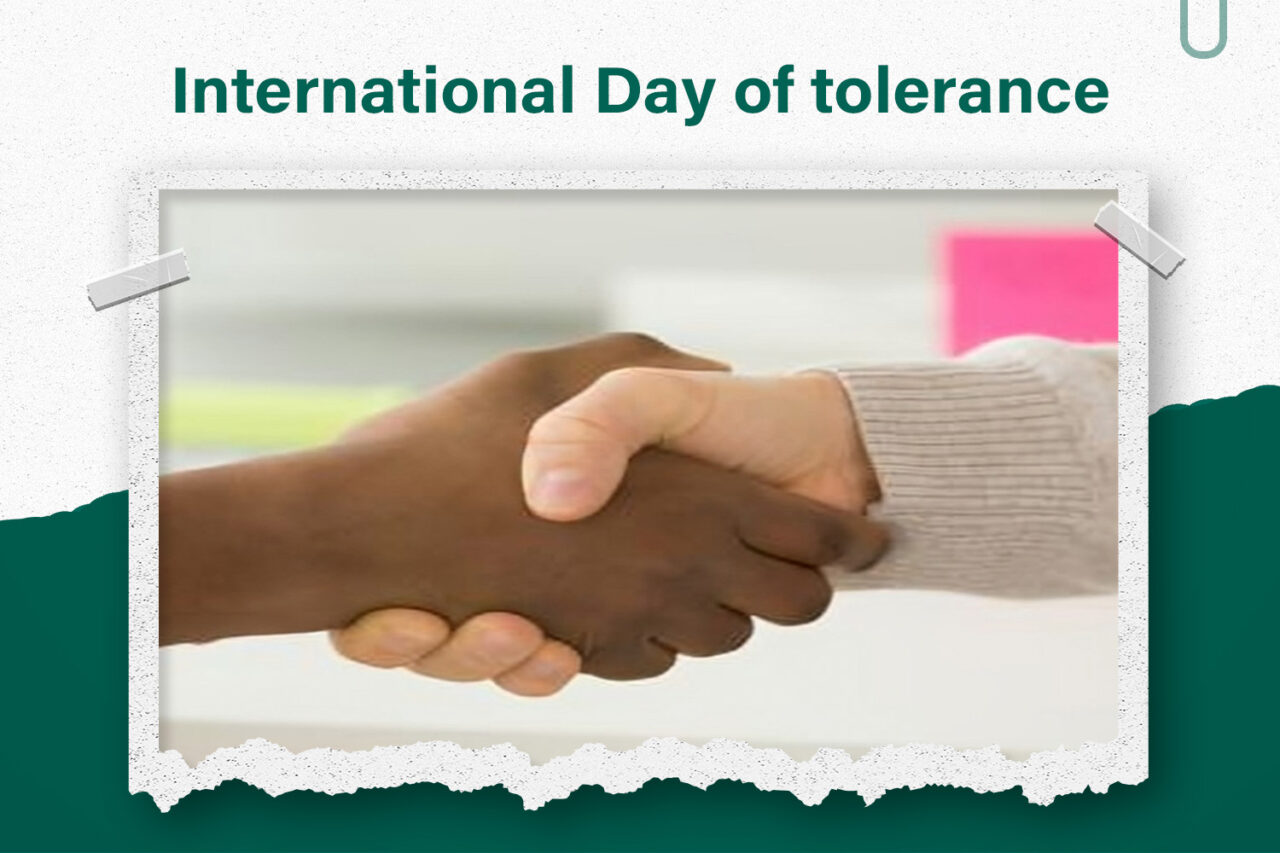 International Day of tolerance - Afrika Hayat